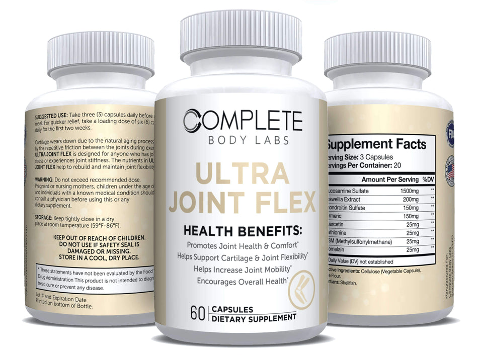 Buy ULTRA JOINT FLEX | Joint Health And Comfort Online | Complete Body Labs